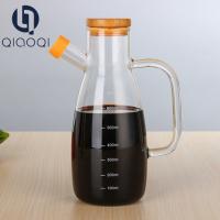 China actory Best sell glass olive oil dispenser bottles with LOGO printing for sale