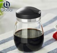 China 2018 customize Glass cruet bottles with plastic cap for sale