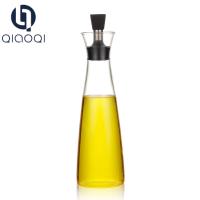China Glass olive oil vinegar dispenser bottle for kitchen for sale