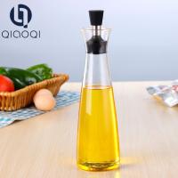 China Glass olive oil vinegar dispenser bottle for kitchen for sale