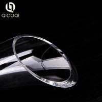 China Handmade Lead free Fashion Crystal Glass Wine Decanter OEM Logo Printing for sale