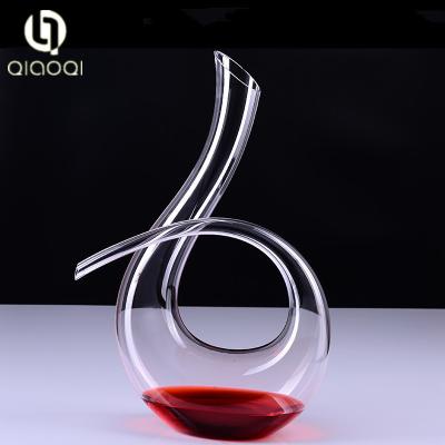China Handblown glass wine decanter 1800ml for sale