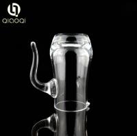 China Customized Excellent Performance OEM handmade glass decanter with handle for sale