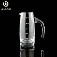 China 160ml trasparent glass Decanter without handle for sale