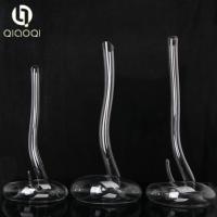 China OEM Top Sell mouth blown clear glass decanter snake shape for sale