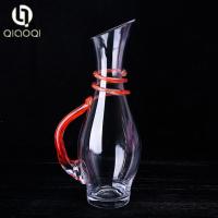 China Handmade top quality crystal glass wine decanter for sale