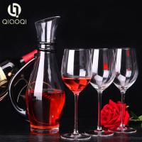 China Handmade top quality crystal glass wine decanter for sale
