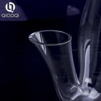 China Cheap Handmade Antique Single Clear Glass Wine Decanter Customized for sale