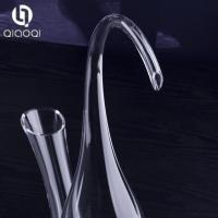 China Cheap Handmade Antique Single Clear Glass Wine Decanter Customized for sale