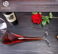 China Hand Blown Squirrel shaped Crystal Glass Wine Decanter with Art Design for sale