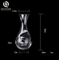 China Egg Shaped Idea Wine Decanter Thumb Glass Cup Whisky Glass Cup Set for sale