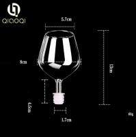 China Creative glass wine cup glass decanter for sale