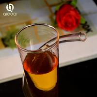 China Unique Design glass wine cup with custom LOGO for sale