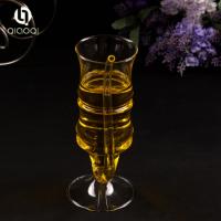 China Creative bamboo wine glass cup supplier with FDA LFGB certificates for sale