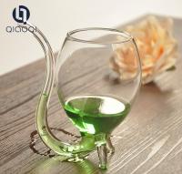 China 300ml Crystal transparent glass glass vampires shape wine cup for sale