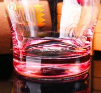 China Unique Colored Glass Tea Cup with Heavy Base from Glass Factory for sale