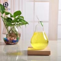 China New Design Pear Shape Glass Weather Predictable Forecast Storm Glass For Promotional for sale
