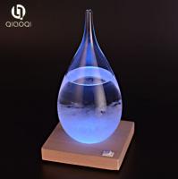 China water drop clear glass barometer bottle Storm glass for sale