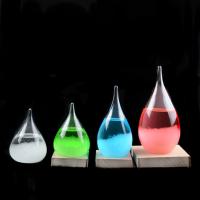 China water drop clear glass barometer bottle Storm glass for sale