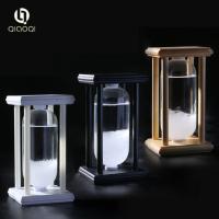 China Christmas Gift Creative Wood Frame Weather Storm Forecast Predictor Bottle manufacturer for sale