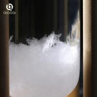 China Christmas Gift Creative Wood Frame Weather Storm Forecast Predictor Bottle manufacturer for sale