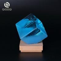 China Rich experience ship to FBA warehouse Water Cube shape Storm glass bottle for sale