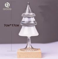 China Christmas Tree Storm glass bottle barometer manufacturer for sale