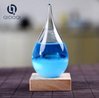 China Tear shape Storm glass bottle manufacturer for sale