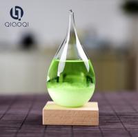 China Tear shape Storm glass bottle manufacturer for sale