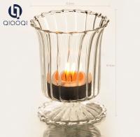 China Environmental Cute Promotion hanging votive glass candle holder for sale