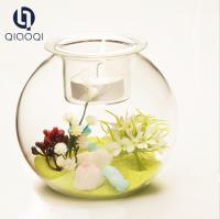 China Competitive price 2018 New Arrival glass candle holder for candle making for sale