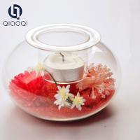 China Competitive price 2018 New Arrival glass candle holder for candle making for sale