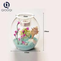 China Competitive price 2018 New Arrival glass candle holder for candle making for sale