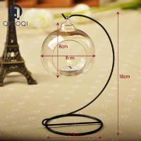 China Promotional gifts Modern Professional art glass candle holder for sale