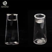China Fashionable Design Custom Design cut glass candle holder for sale