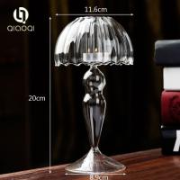 China Beautiful candle holder glass manufacturer for sale