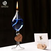 China decorative hand blown mini glass oil lamps wholesales for sale