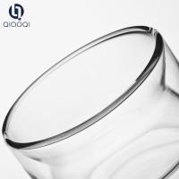 China New Style Economic 200ml double wall glass cup factory for sale