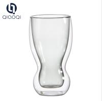 China Factory direct wholesale double wall glass cup 180ml for sale