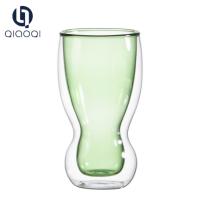 China Factory direct wholesale double wall glass cup 180ml for sale