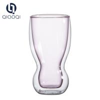 China Factory direct wholesale double wall glass cup 180ml for sale