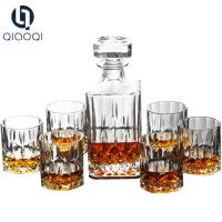 China Professional manufacturer Whiskey decanter set  crystal whiskey decanter for sale