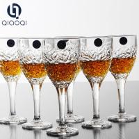 China Crystal Glass Special Discount lead free glass decanter set for sale