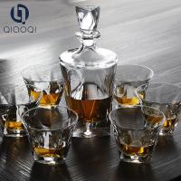China Hot Selling Welcome Wholesale blown decanter wine glass set for sale