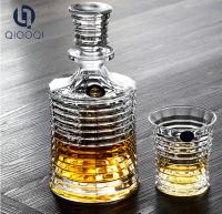 China Direct Factory Price China Gold Supplier clear decanter wine glass set wedding souvenir gift box set for sale