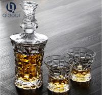 China Transparent wholesale whiskey decanter set 750ml for sale