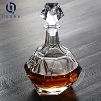 China Wedding Unbreakable personalized glass decanter set for sale