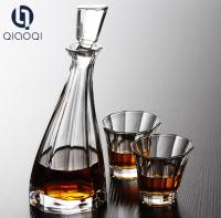 China Direct Factory Price Latest whiskey decanter set with glasses for sale