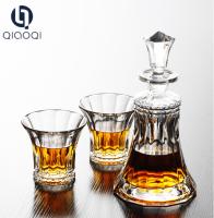 China Promotional gifts Various Market clear wine decanter and glass set for sale