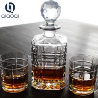 China Unique Most Popular wine decanter and glass set for sale
